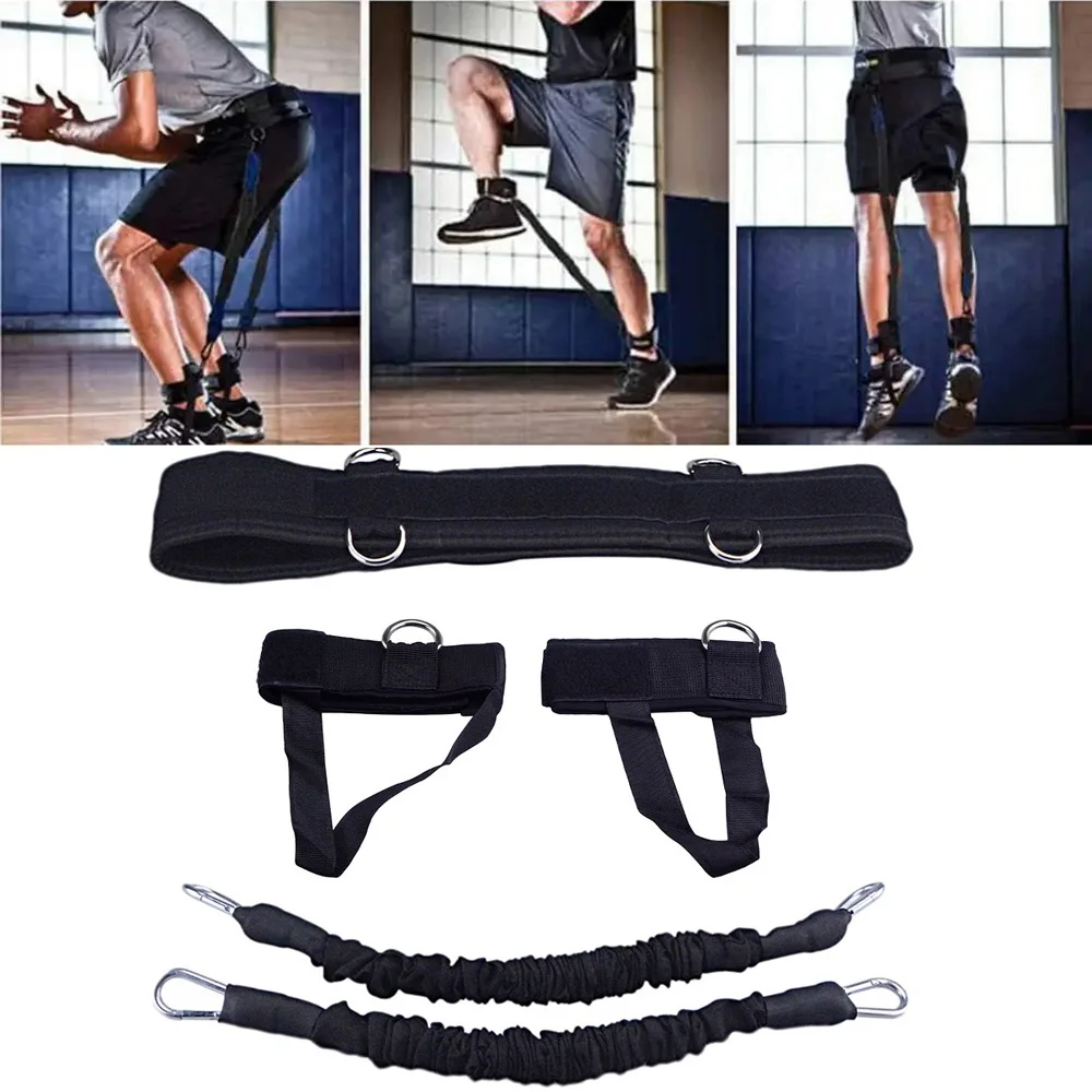 Fitness-Bounce-Trainer-Rope-Resistance-Bands-Exercise-Equipment ...