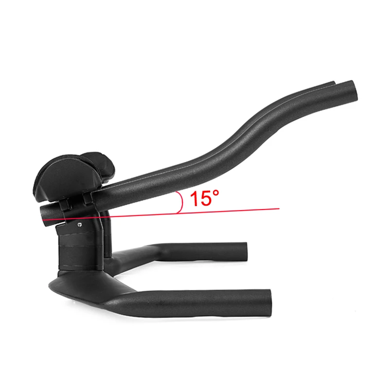 Manillar de bicicleta de Triatlón de fibra de carbono Aero de 15 grados ...