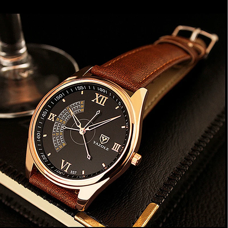 YAZOLE Watch Men Top Brand Fashion Men's Analog Quartz Watch Casual ...