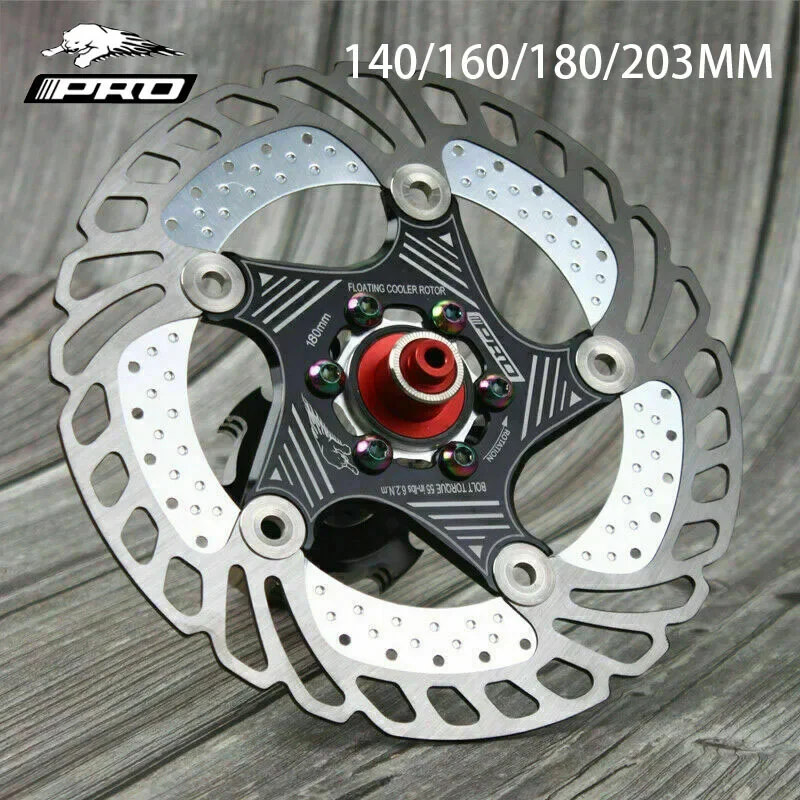 MTB-Bike-Floating-Disc-Brake-Rotor-6-Bolt-140-160-180-203mm-Mountain ...