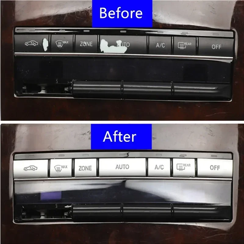 Center-Console-Air-Conditioner-Buttons-Sequins-Decoration-Cover-Trim ...