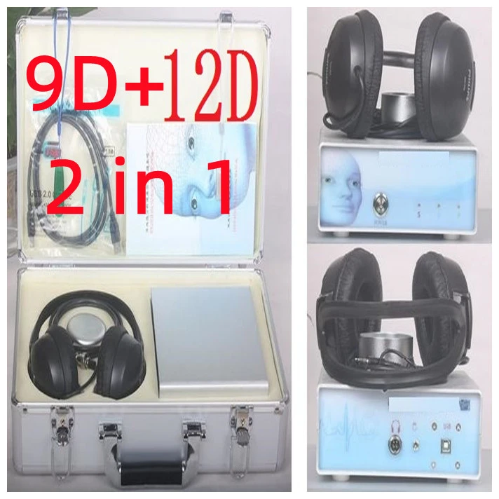 12d 9d Cell Nls 2 In 1 Aura Chakra Iris Scanner Full Body Analyzer Non ...