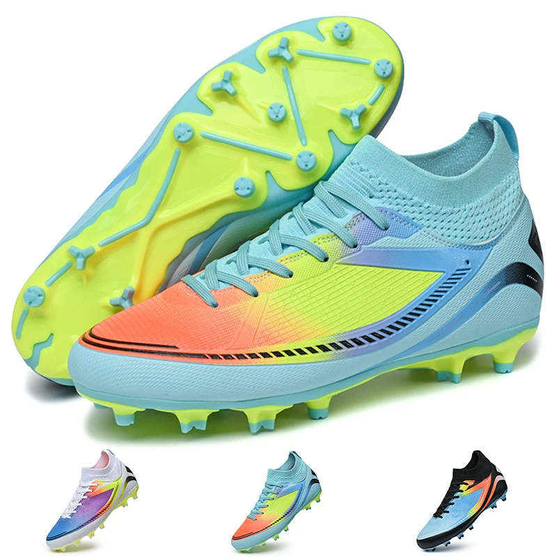 Men-s-Football-Boots-High-Ankle-Soccer-Shoes-for-Men-Professional ...