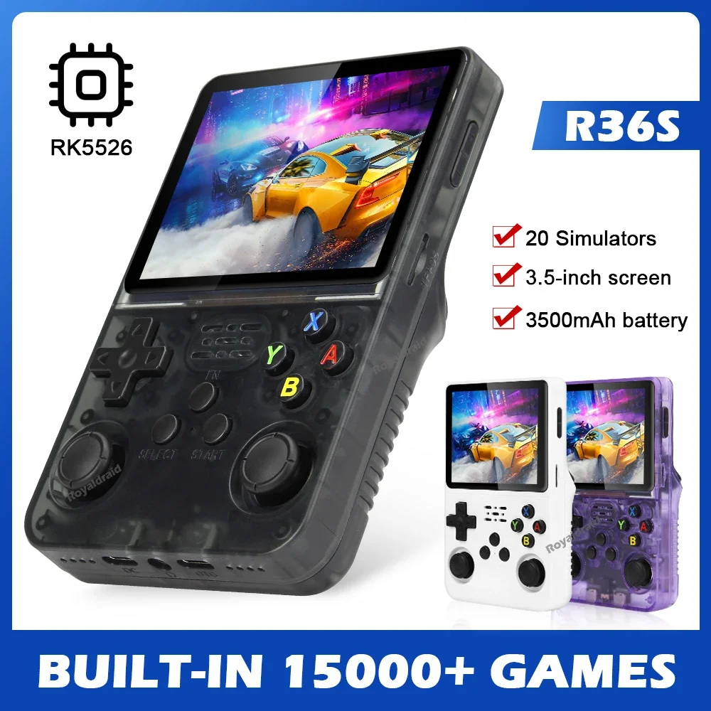 R36S-Console-de-videogame-port-til-retro-sistema-Linux-3-5-tela-IPS ...