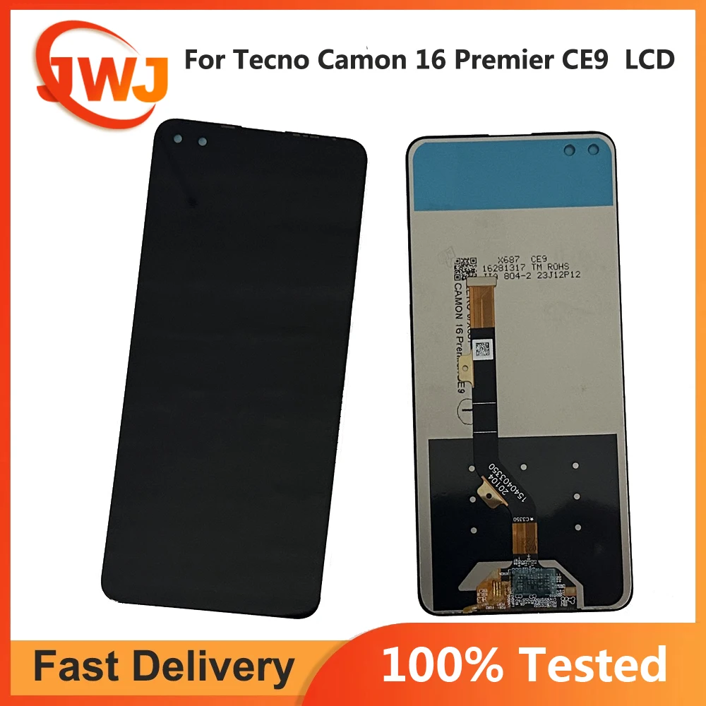 6-85-inch-For-Tecno-Camon-16-Premier-CE9-LCD-Display-Touch-Screen ...