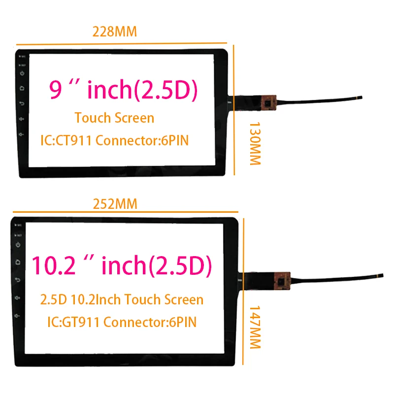 New-2-5D-Touch-Screen-For-FYGGD101-002-FPC-A-Touch-ScreenTouch-Panel ...