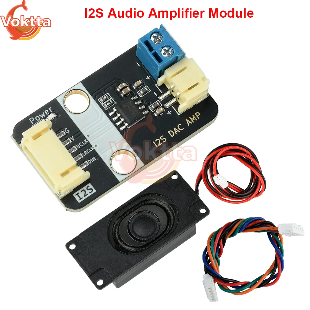 I2S Audio Amplifier Module MAX98375 Amplifier Speaker Module Small ...