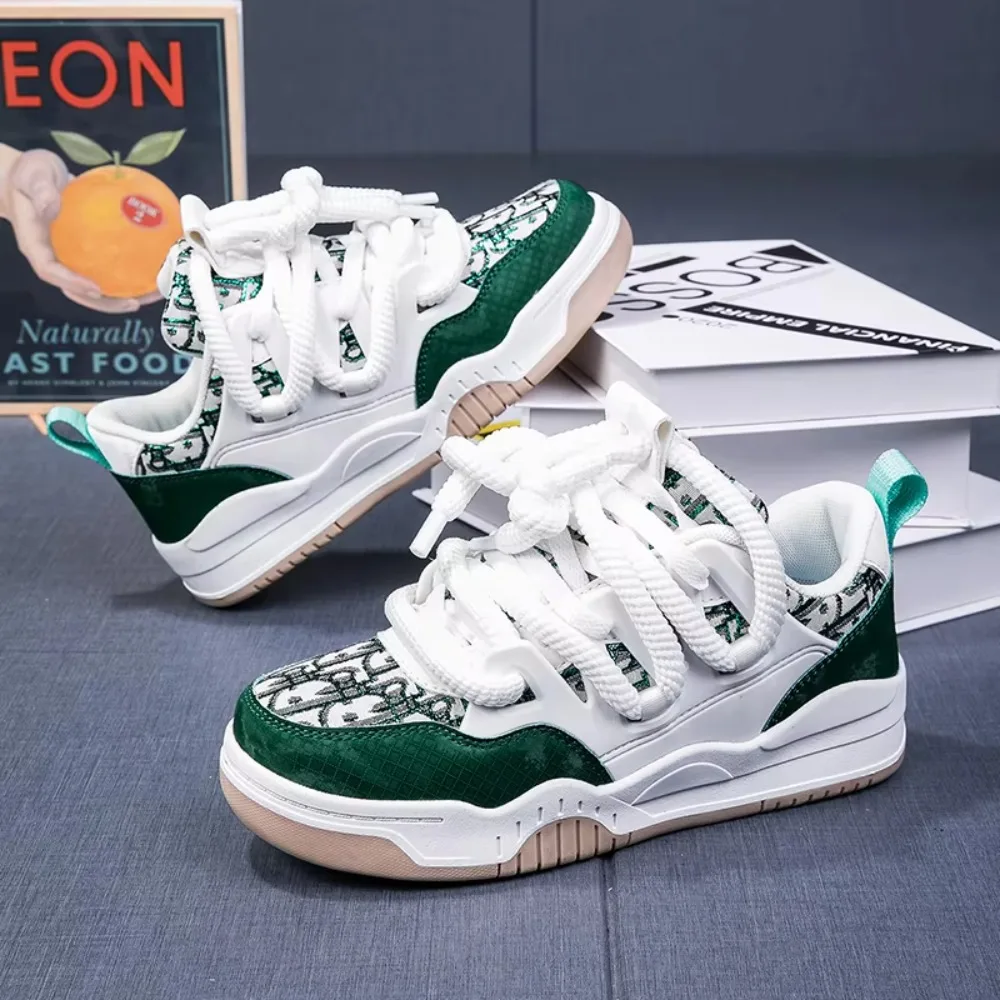 2025 New CoupleBoard Shoes Student Bread Shoes All Match Platform ...