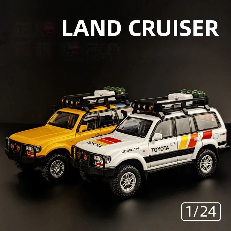 1-24-TOYOTA-Land-Cruiser-LC80-SUV-Alloy-Miniature-Car-Diecast-Metal ...