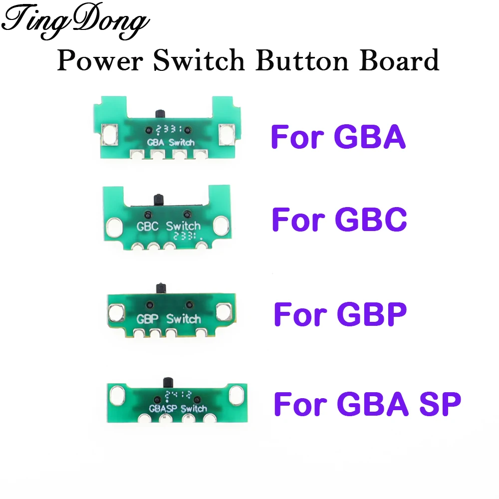 1PC For GBA GBC GBP GBA SP Power ON OFF Power Switch Button Board for ...