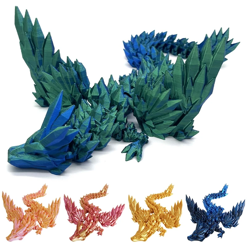 3D-Articulated-Dragon-Flexible-Movable-Dragons-Model-Crystal-Jewel ...
