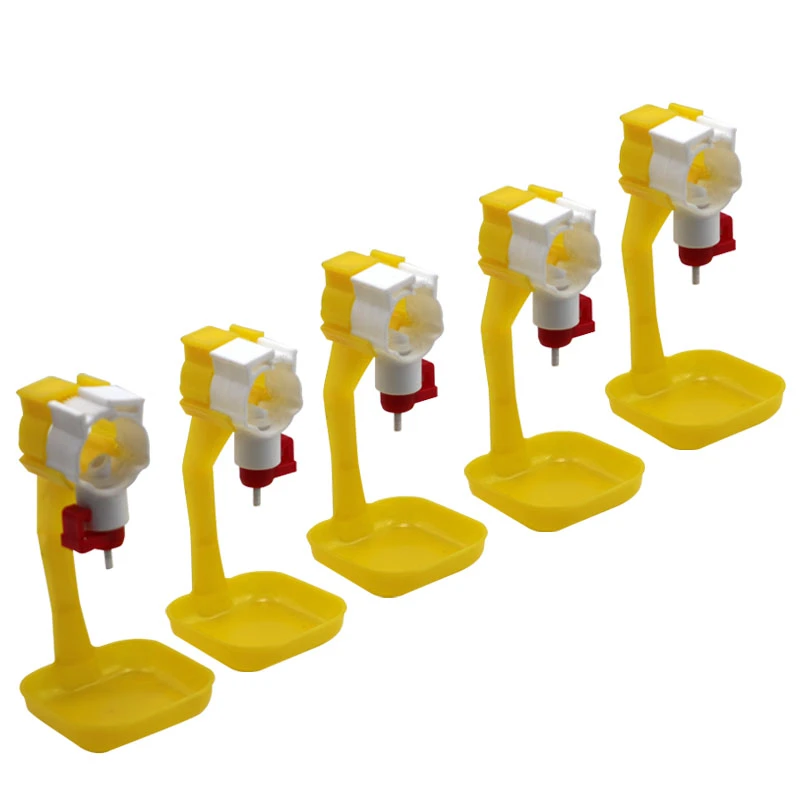 5 Sets Chicken Waterer Drinking Hanging Ball Nipple Cups, Automatic ...