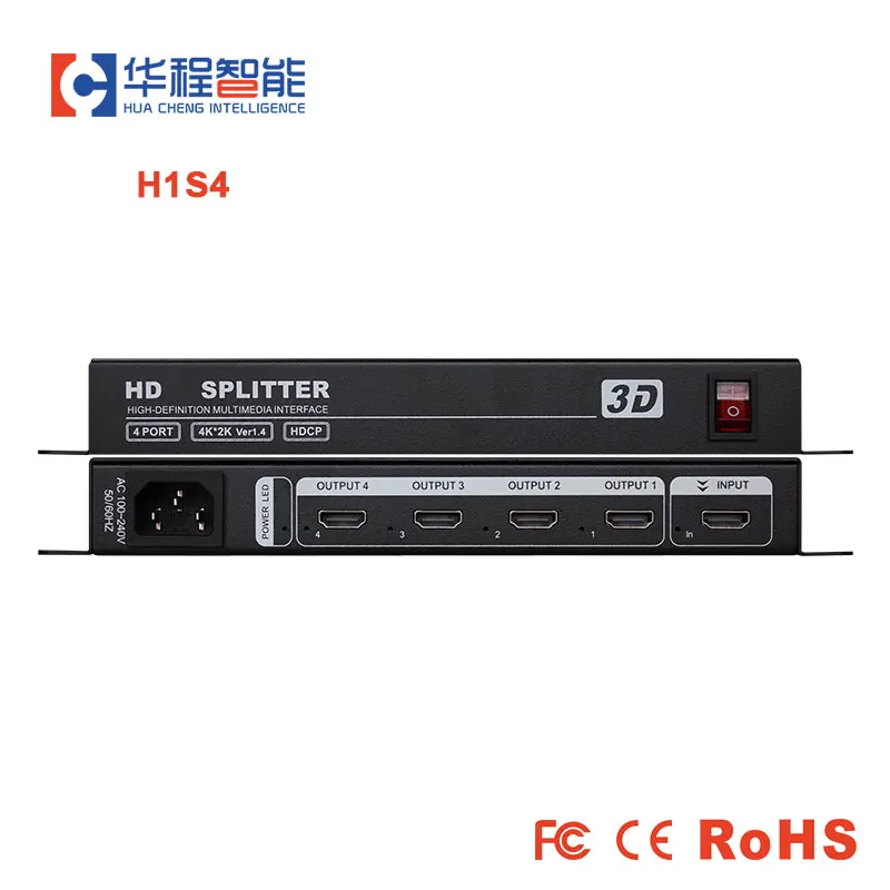Ams-h1s4 Hd Distributor Led Screens Video Splitter 4k 30hz 1x4 1 In 4 ...