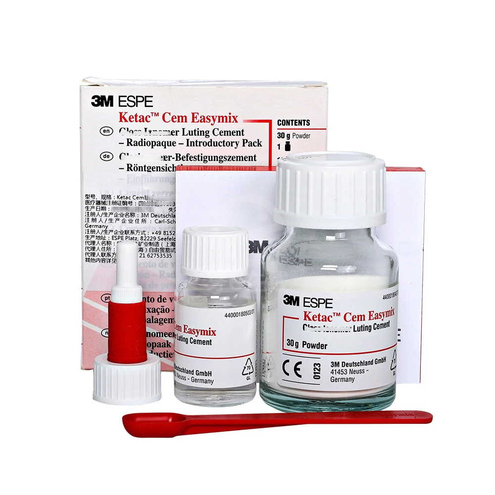 Dental-Ketac-Cem-Cement-3M-ESPE-Easymix-Luting-Liquid-And-Powder-Crown ...