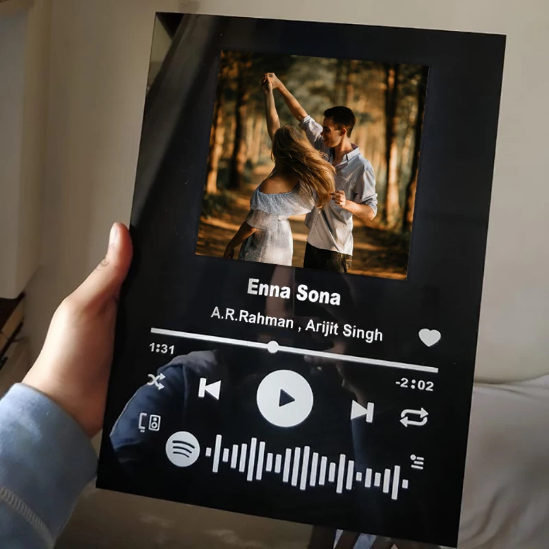 Acrylic Music Plaque Spotify | Spotify Music Plaque Diy | Spotify ...