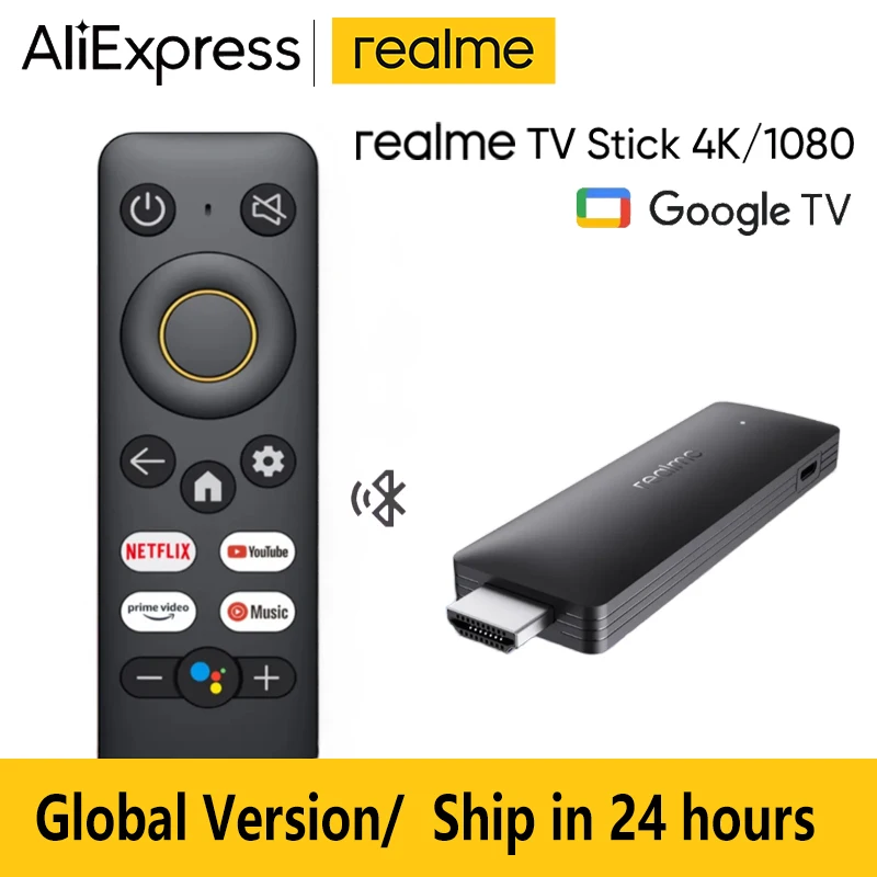 realme-4K-1080-TV-Stick-Smart-Google-Assistant-Global-Version-Bluetooth-Voice-Control-Remote ...