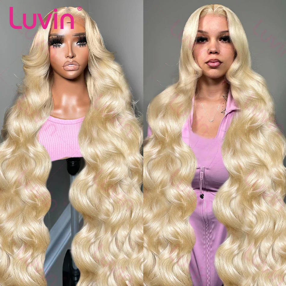Luvin-Body-Wave-30-40-Inch-613-Blonde-Hd-Transparent-Lace-Frontal ...