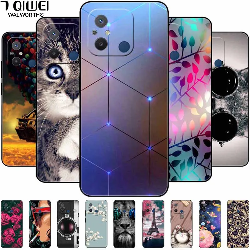 For-Xiaomi-Redmi-12C-Case-12-C-TPU-Silicone-Shockproof-Lions-Phone ...