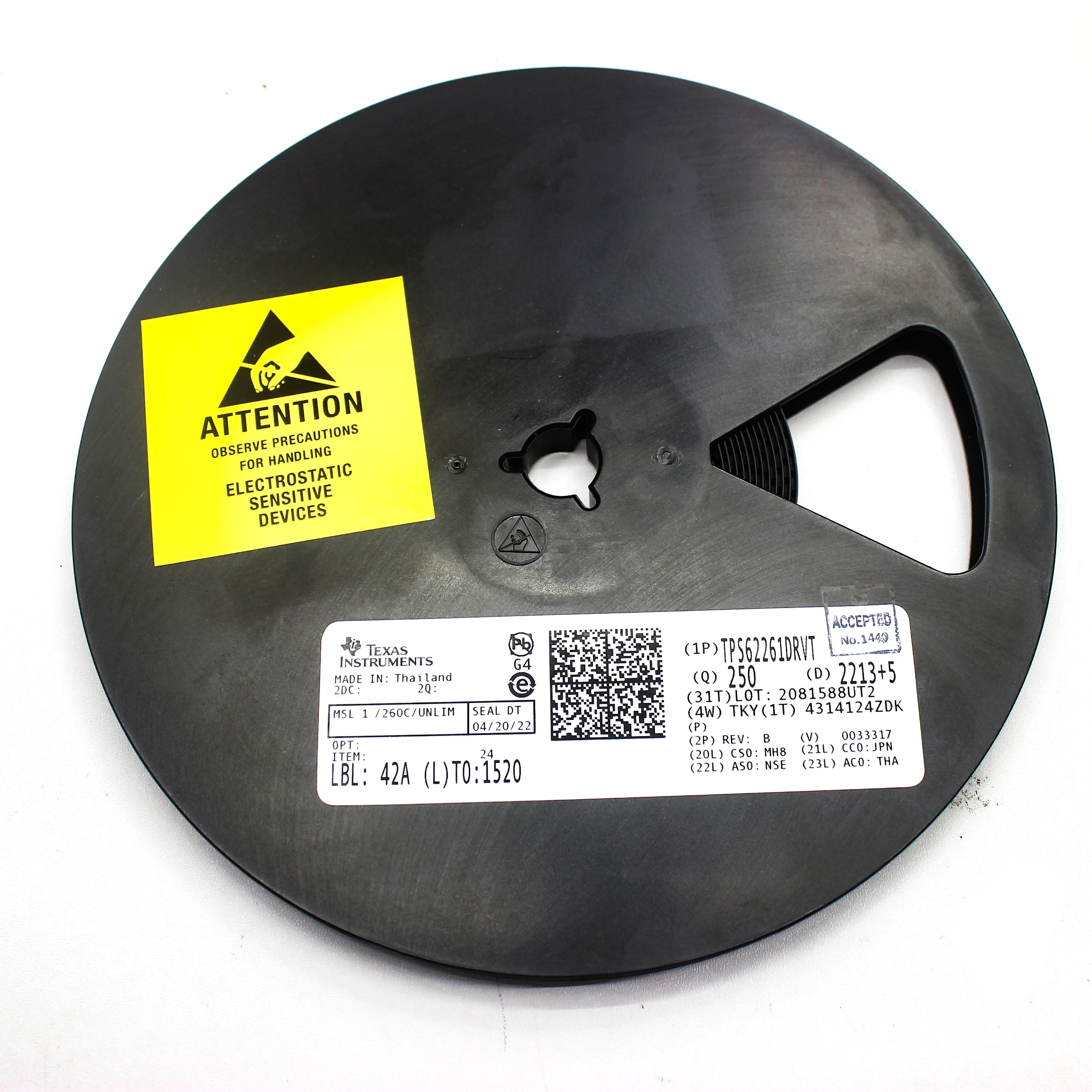 TPS62261DRVR-TPS62261DRVT-TPS62261-BYL-WSON-6-IC-REG-BUCK-1-8-V-600MA ...