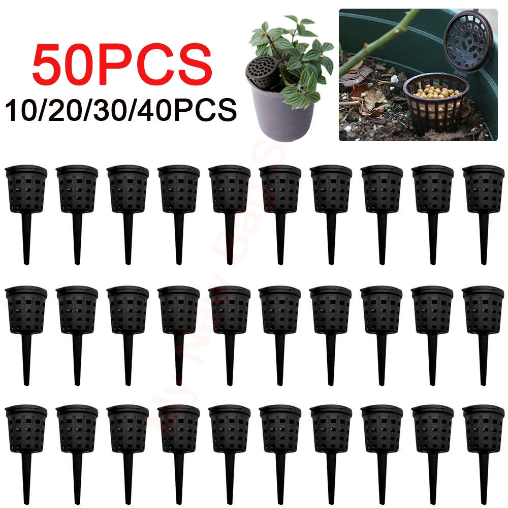 10-50PCS-Fertilizer-Basket-with-Lid-Fertilizer-Box-Case-Easily-Carrying ...