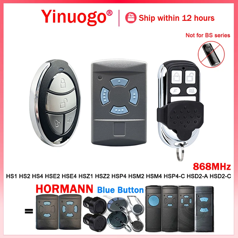 868MHz-HORMANN-Garage-Door-Remote-Control-For-HORMANN-HSM2-HSM4-HSE2 ...
