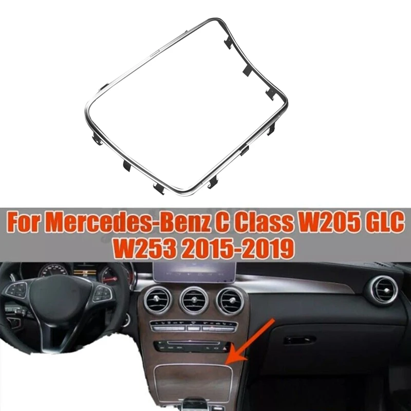 A2056830900-Car-Front-Water-Cup-Frame-Chrome-Trim-For-Mercedes-Benz ...