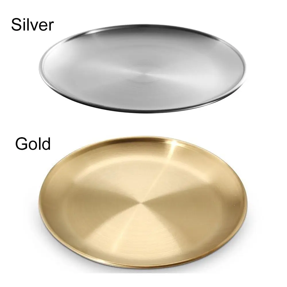 Stainless-Steel-Metal-Dining-Disc-Round-Bone-Spitting-Dish-High-Quality ...