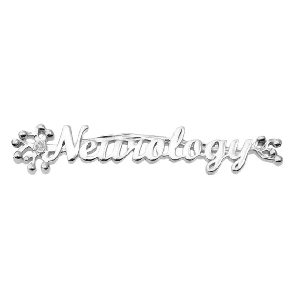 Fashion Medical Neurons Brooch Enamel Pin Nurse Neurologist Anatomical ...