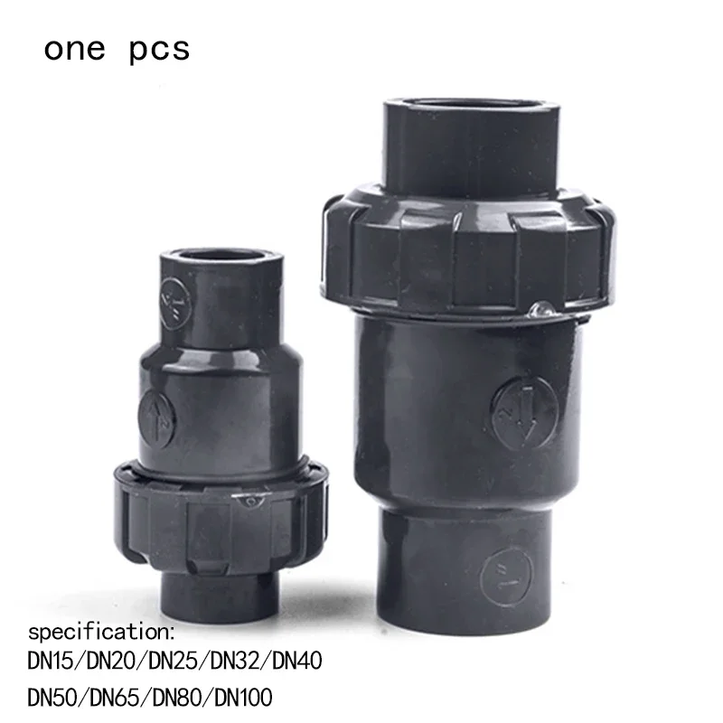 ball non return check valve one way valve vertical pvc check valve ...