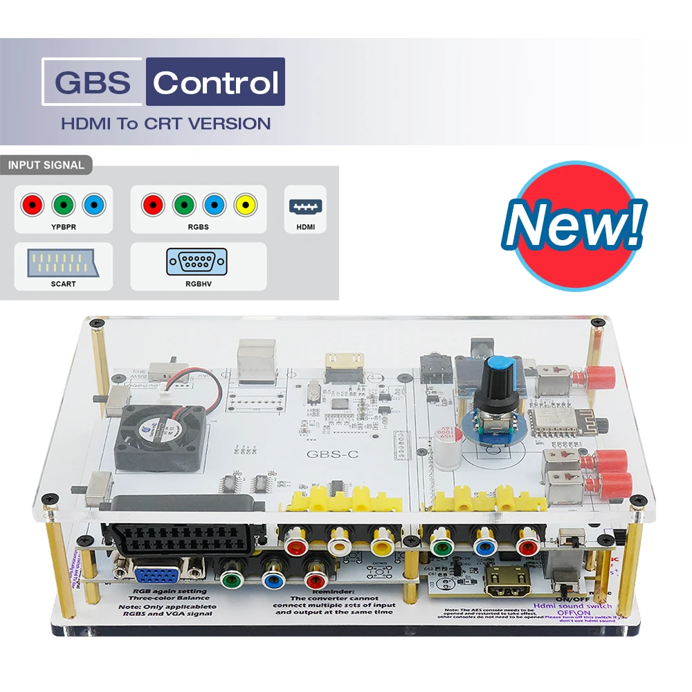 GBS-Control-GBSC-Pro-Scaler-HDMI-to-Crt-Version-Downscaler-Converter ...