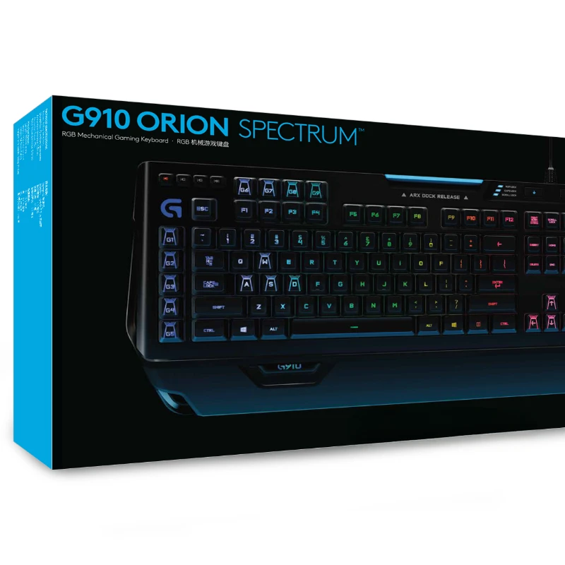 Logitech-G910-2nd-generation-RGB-fantasy-color-backlight-gaming ...