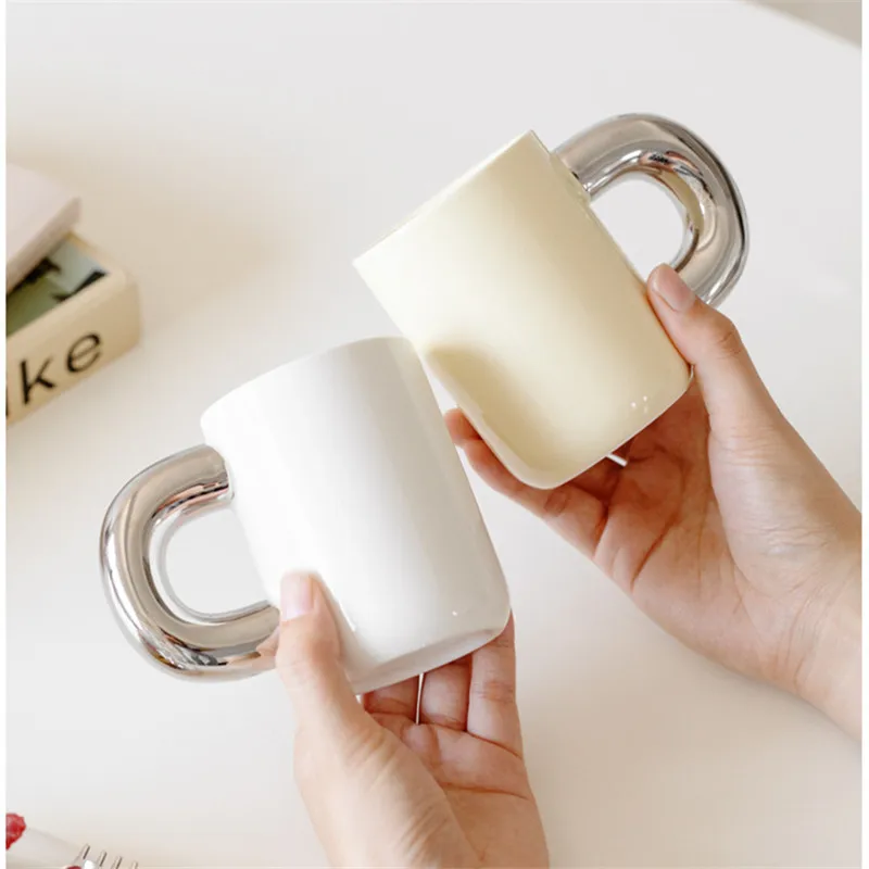 High-Beauty-Milk-Fat-Handle-Ceramic-Cup-Cute-Ohio-State-University ...
