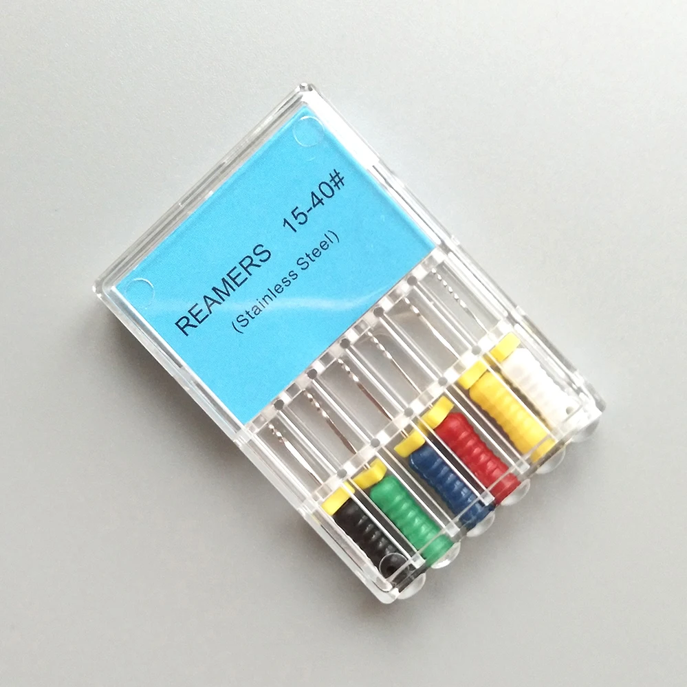 Dental K Reamer Files 25mm Root Canal R Files Lima Stainless Steel ...