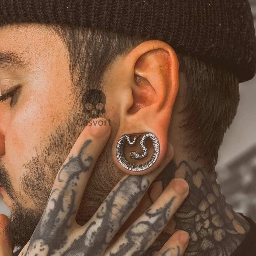 Unique Gauge Earrings