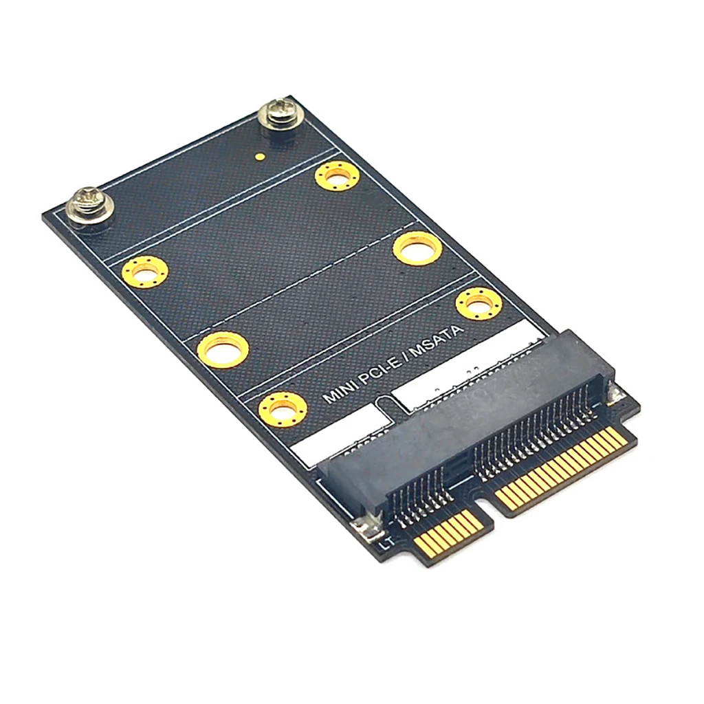 Mini PCIE / mSATA Adapter Solid State Drive Converter Riser Expansion ...