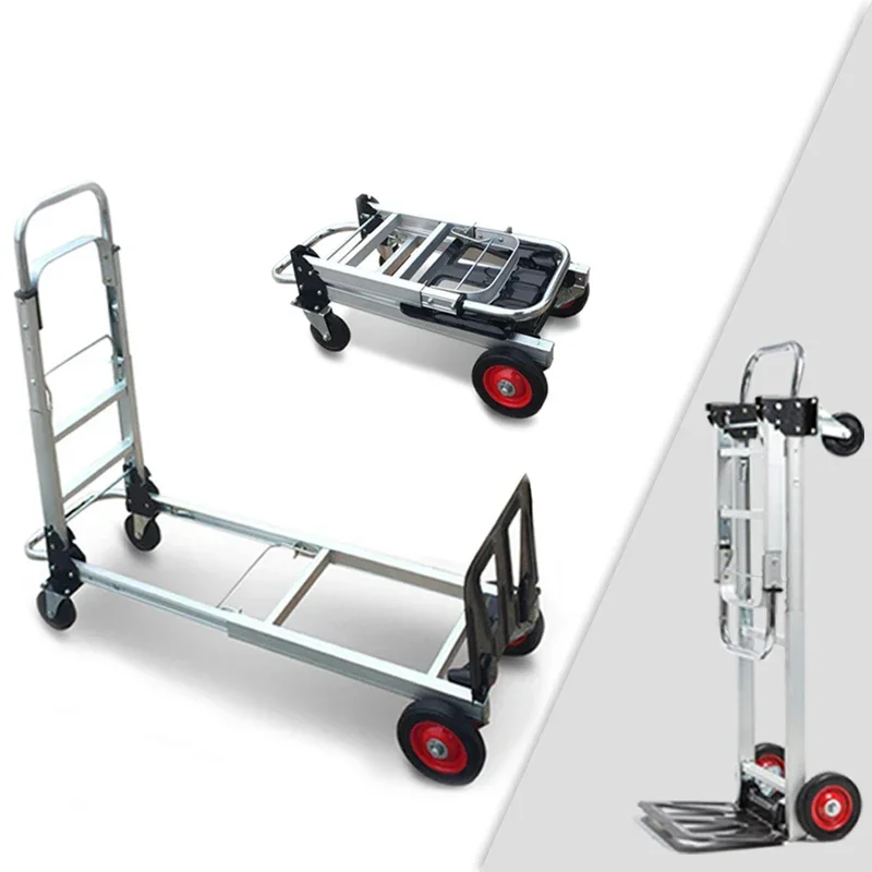 Folding-Cargo-Trolley-100kg-Load-bearing-Capacity-Made-of-Metal ...