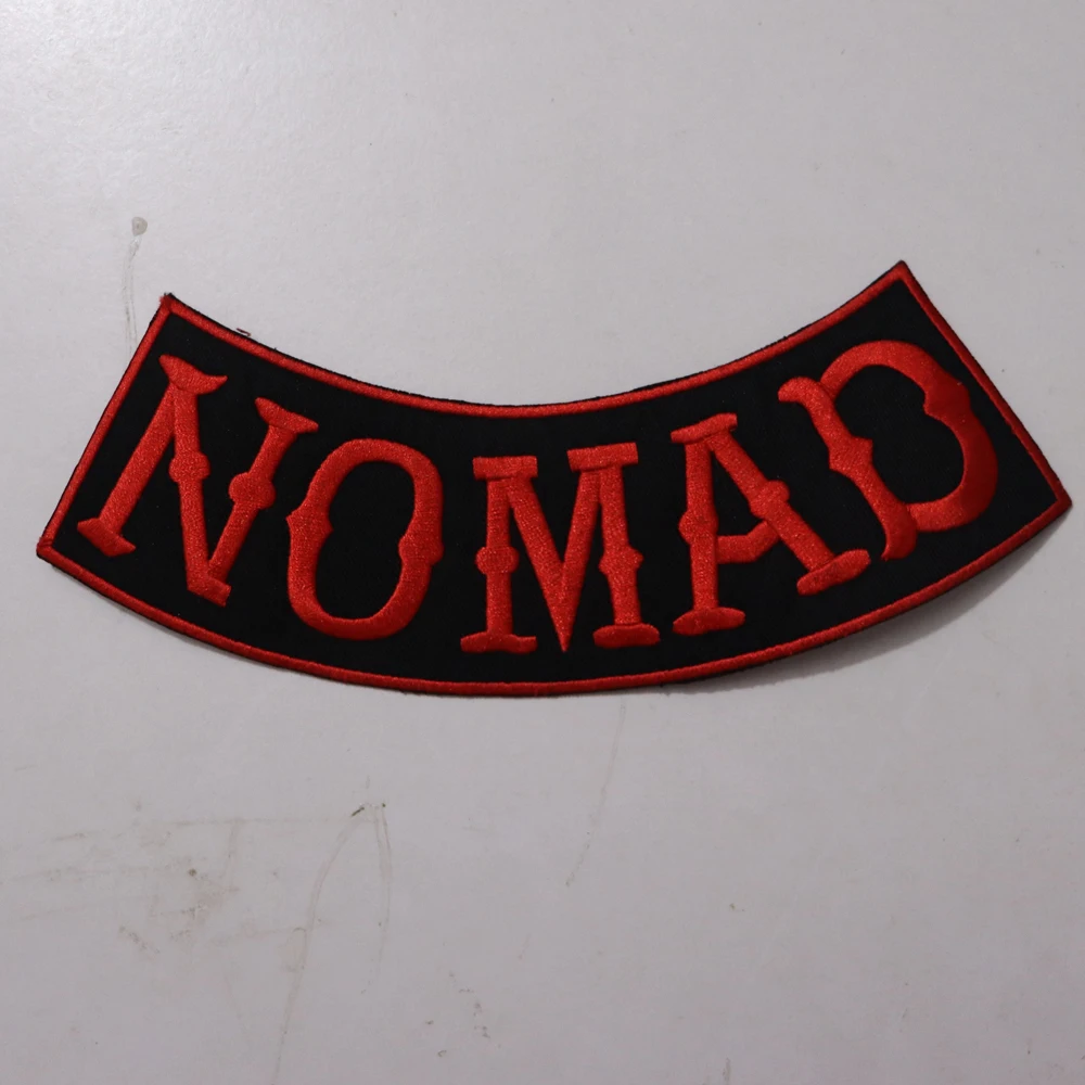 Cafe Racer Sons Of Nomad Vest Bottom Rocker Biker Anarchy Jacket Patch ...