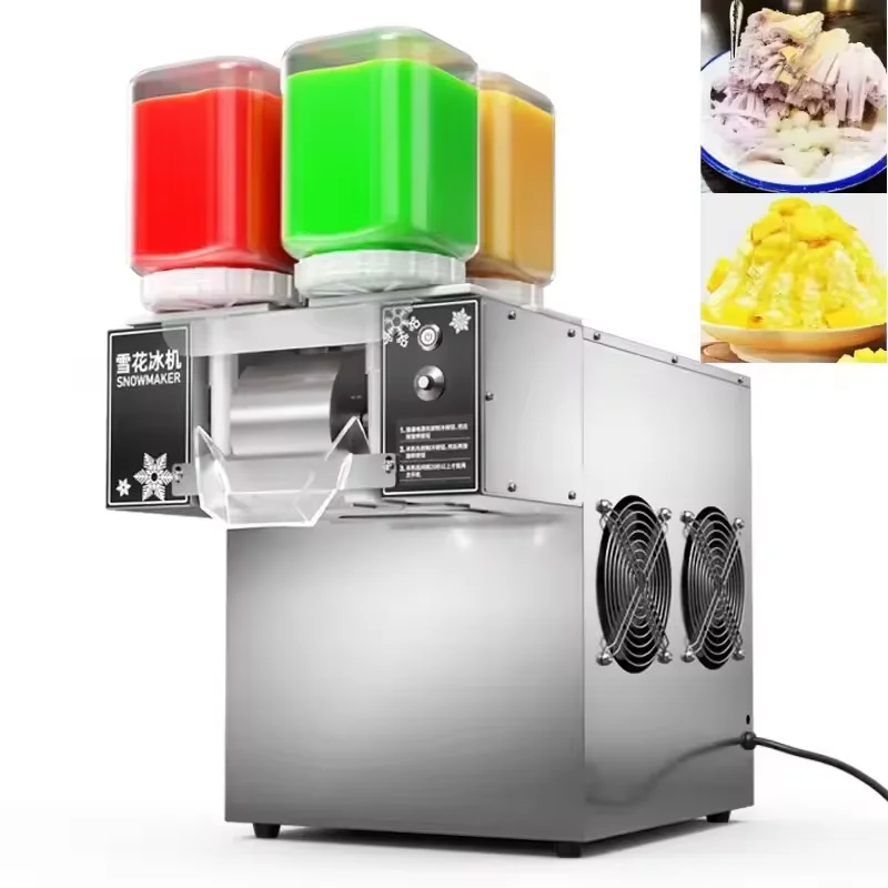 Hot-Sale-Commercial-Snowflake-Ice-Cream-Machines-4-Barrels-Rainbow ...
