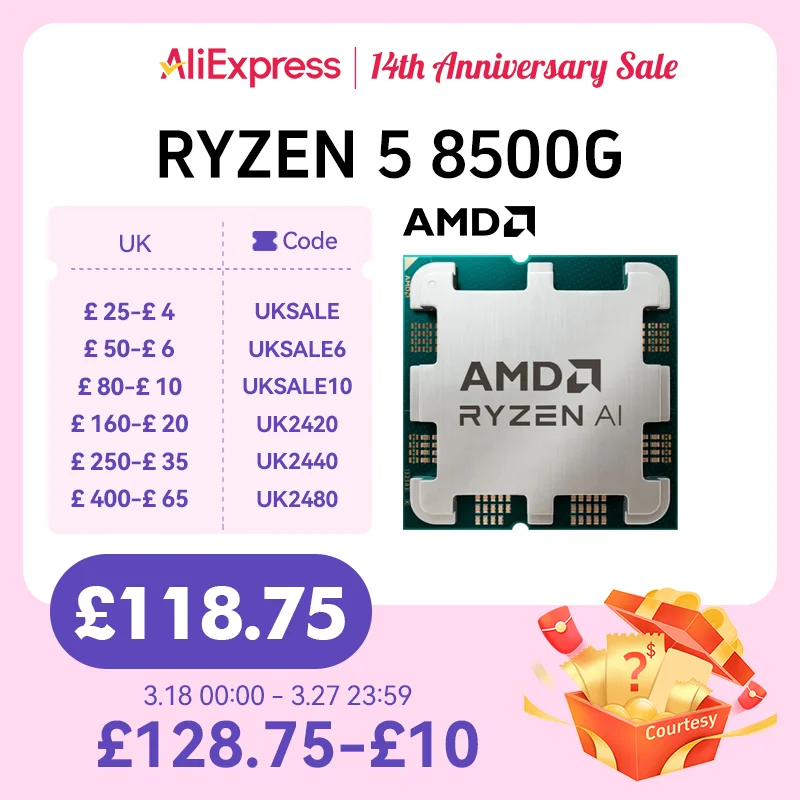 AMD-RYZEN-5-8500G-100-Brand-New-CPU-Gaming-Processor-6-Core-12-Thread ...