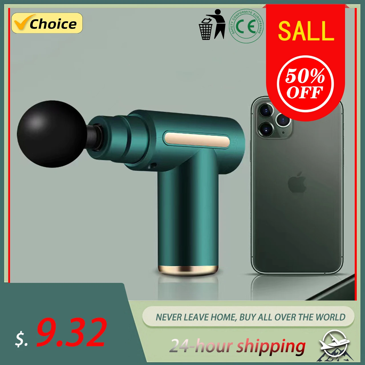 USB-Mini-Massage-Gun-Fascia-Machine-Muscle-Relaxation-Vibrating-Gun-Rod ...