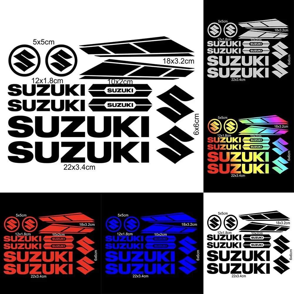 1set-for-Suzuki-Motorcycle-Sticker-Body-Decal-Logo-Set-Helmet-Emblem ...