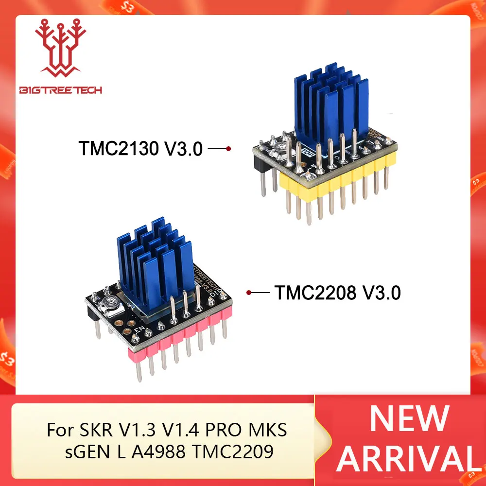 BIGTREETECH-TMC2130-V3-0-SPI-TMC2208-UART-Stepper-Motor-Driver-3D ...