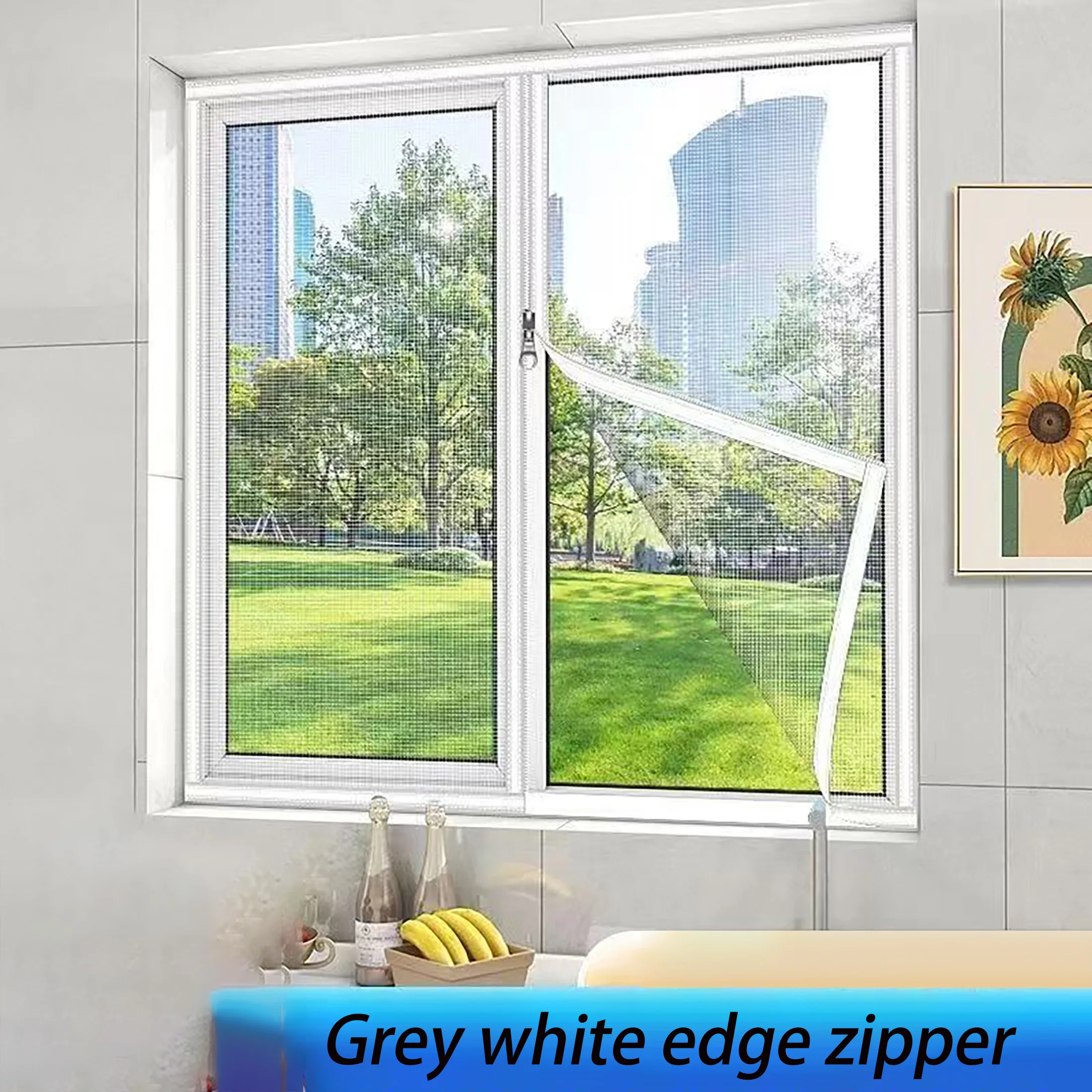 Customized-window-screen-mosquito-proof-screen-non-perforated ...