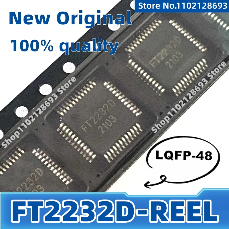 Free Delivery!! ( 1pcs) New Original : Ft2232d 、ft2232d-reel ， Usb To ...