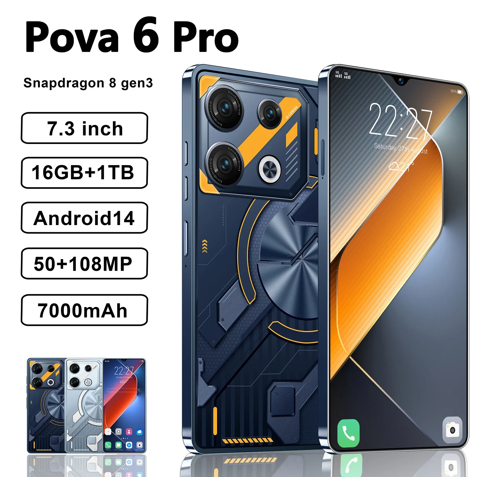 Pova-6-Pro-Smartphone-Original-5G-7-3-Zoll-HD-16G-1TB-Handy-Dual-SIM ...