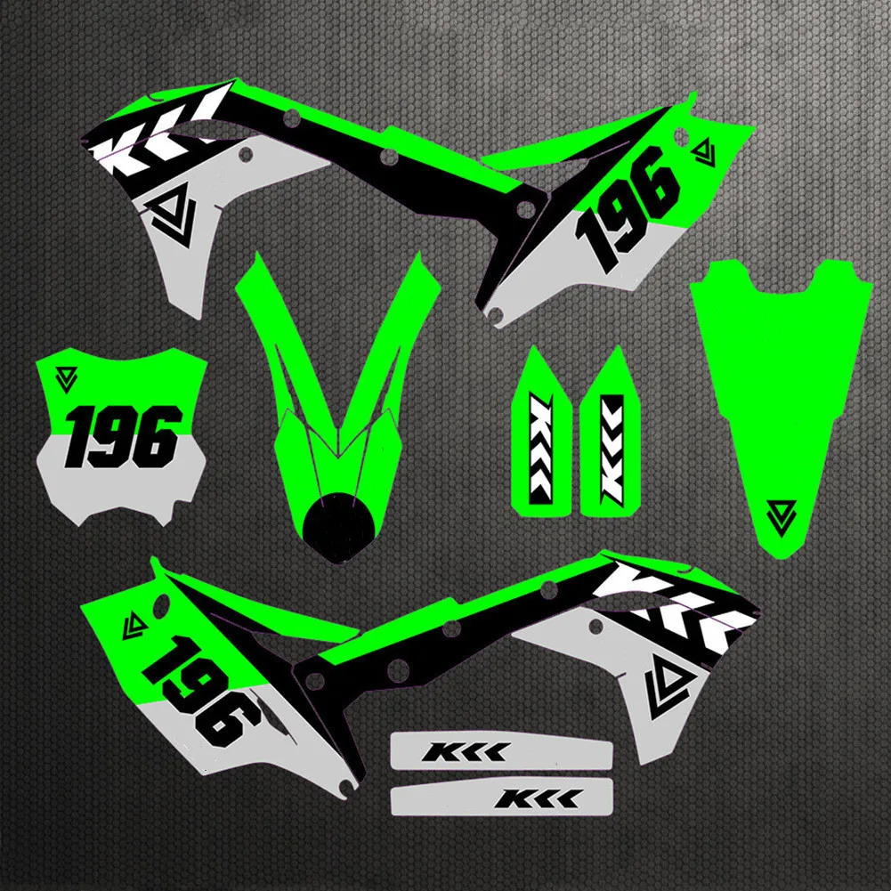 Motorcycle-Fairing-Sticker-graphics-Background-Decals-kits-For-Kawasaki ...