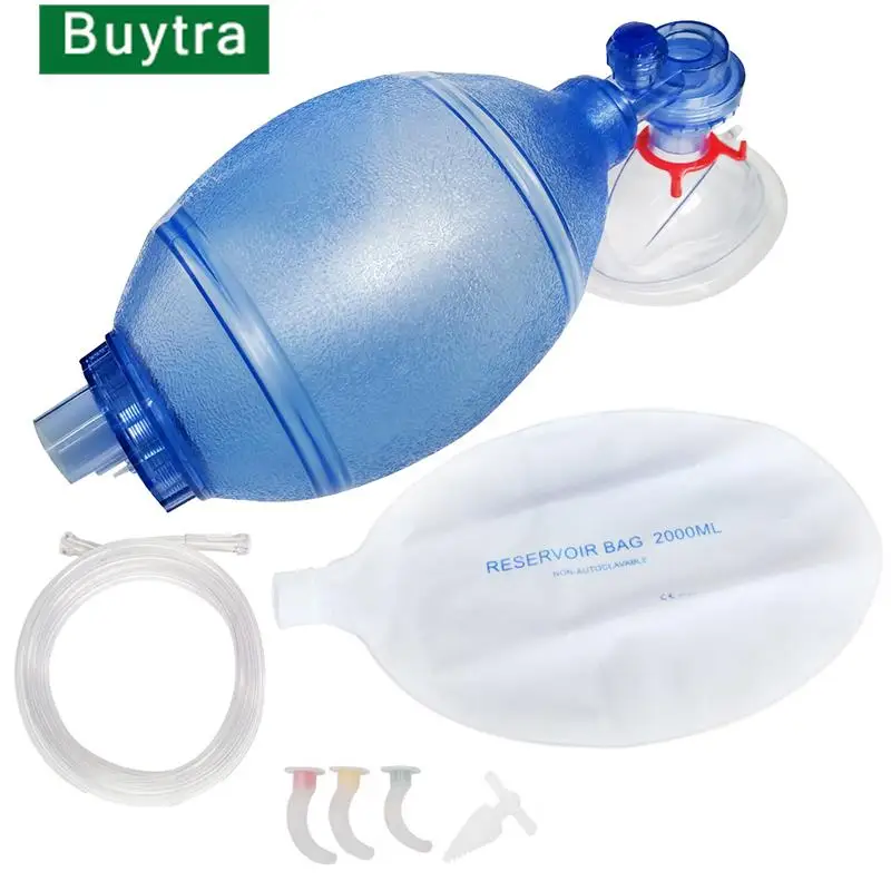 1PC Adult/Child/Infant Resuscitation Ambu Bags 2000ml/1600ml Reservoir ...