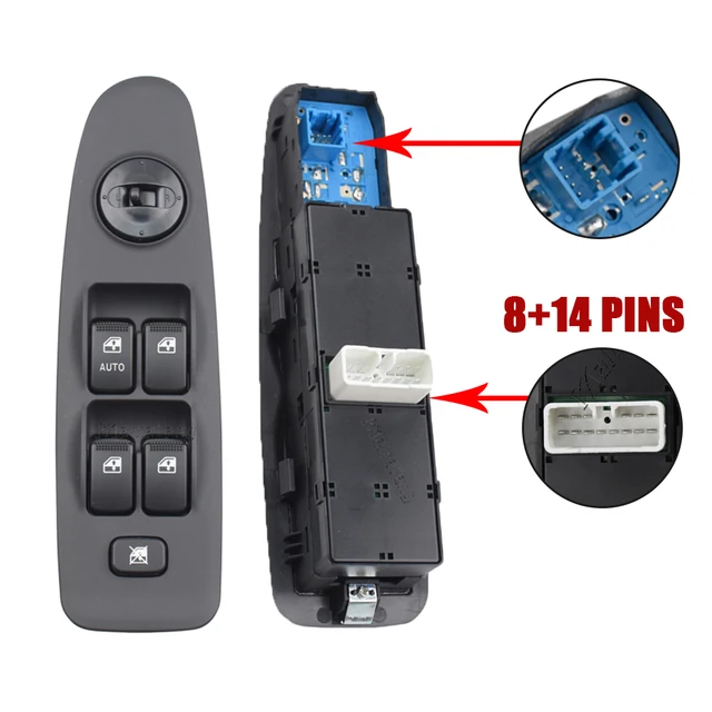 Electric Master Power Window Control Switch For Hyundai Elantra 2001 ...