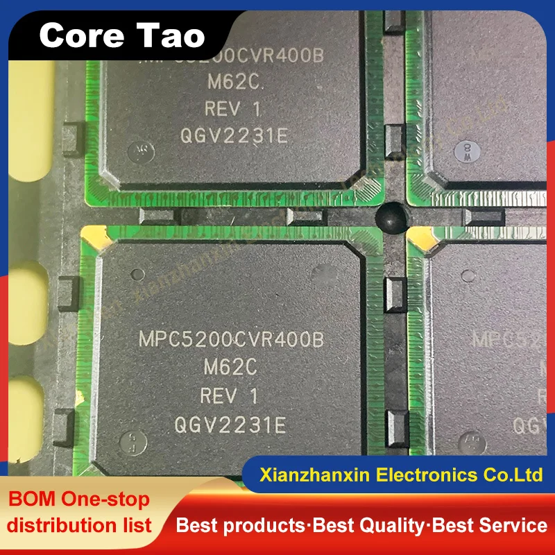 1 pçs/lote MPC5200CVR400B MPC5200 BGA272 O microprocessador original novo