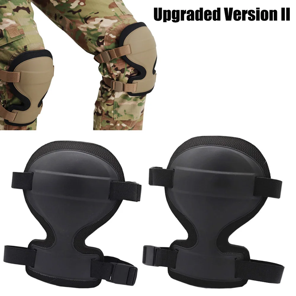 New Upgraded Version II ARC Style Tactical Knee Pads Outdoor Sports ...